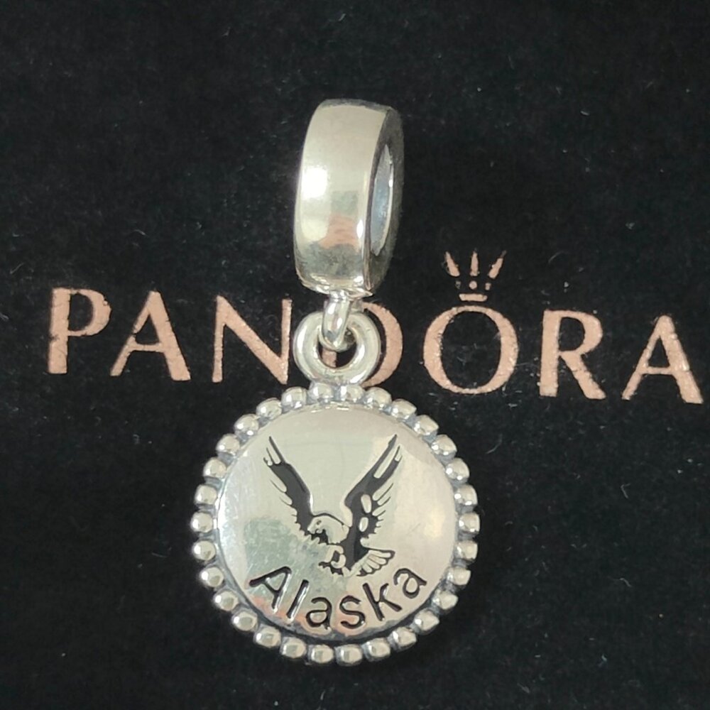 Pandora Alaska The Bald Eagle Exclusive Dangle Charm … - Gem